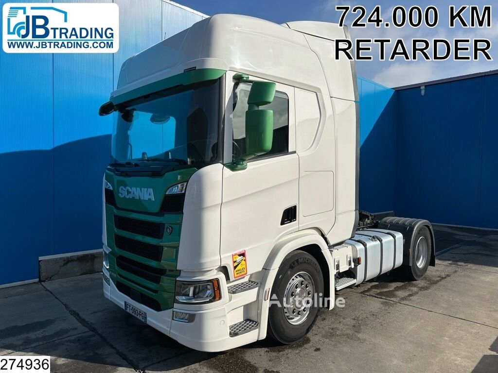 Scania R 450 EURO 6d, Retarder, Standairco tegljač