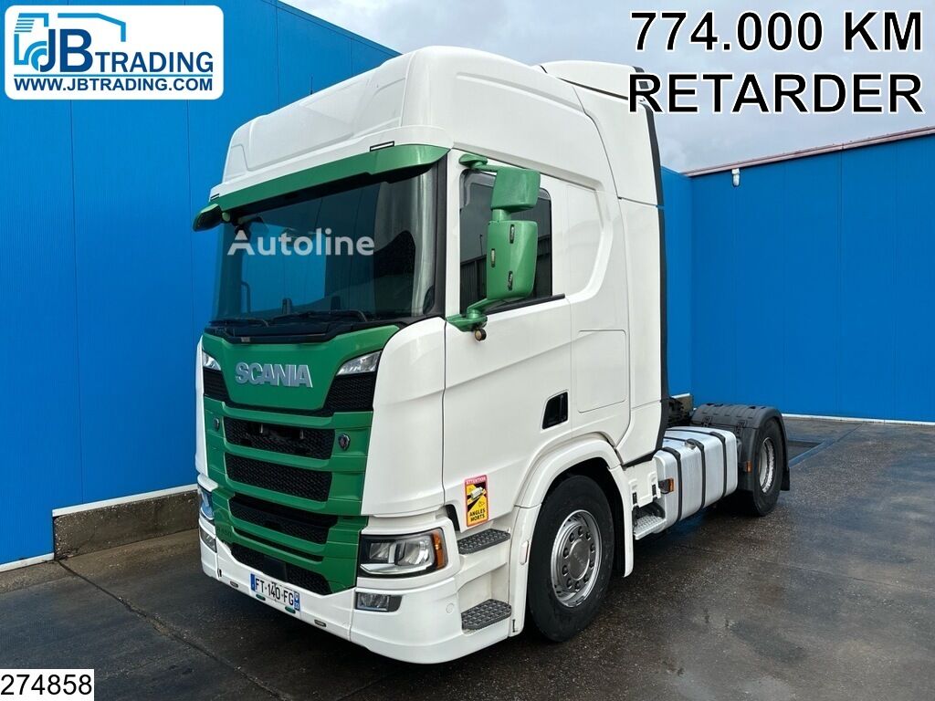 Scania R 450 EURO 6d, Retarder, Standairco tegljač