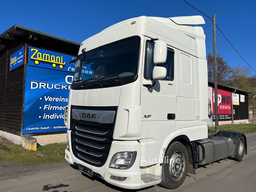 DAF XF480FT/LowLiner/SC/2xTank/TÜV06-26 tegljač