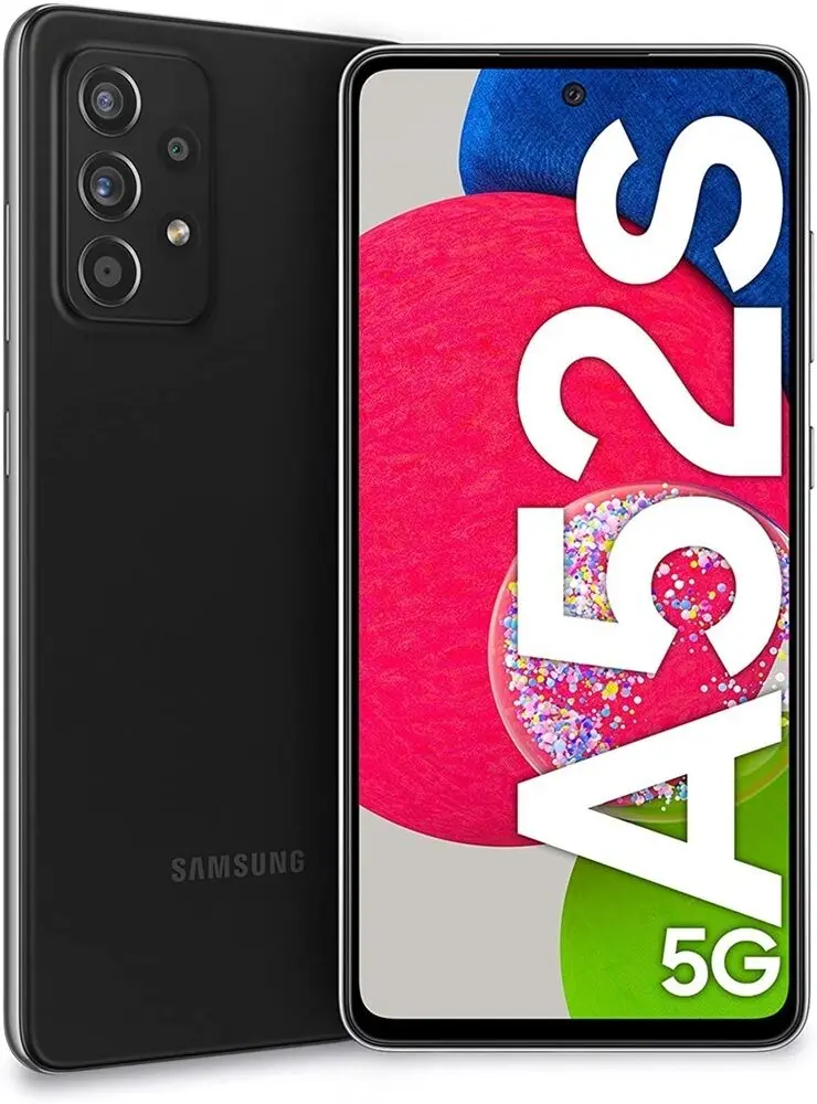 Samsung Refabrikovani mobilni telefon Galaxy A52s 5G, 6.5", 2400 x 1080, 144 Hz, 64 MP, 32 MP, 6/128GB, Crni