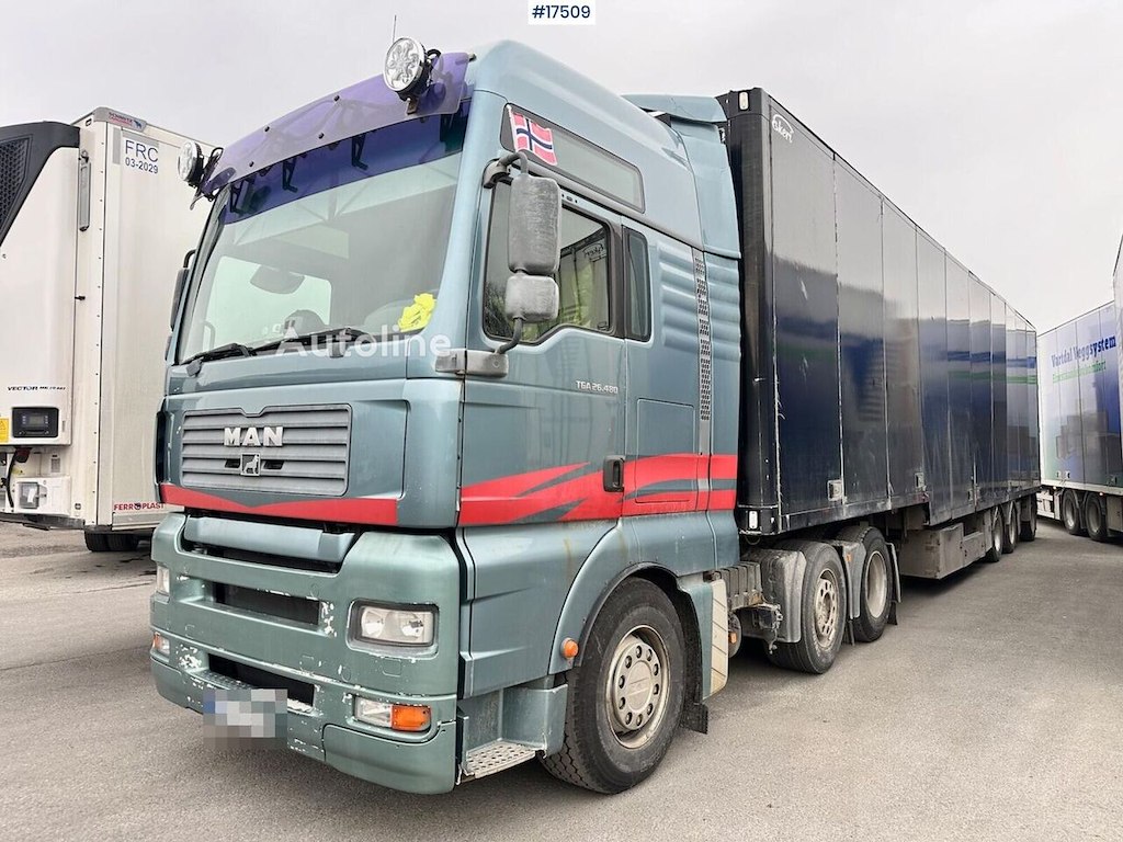 MAN TGA 25.480 6x2 Trekkvogn tegljač