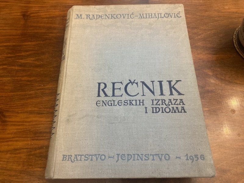RJEČNIK ENGLESKIH IZRAZA I IDIOMA