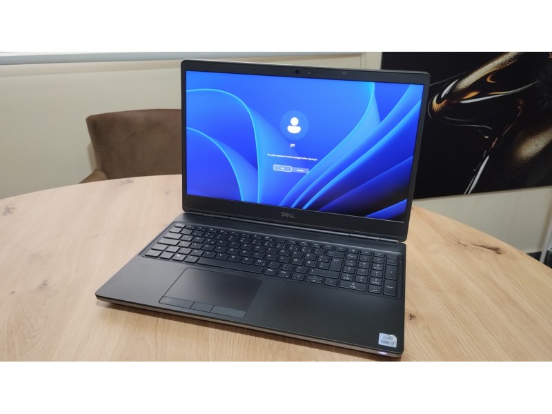 Dell Precission 7550.15.6" i7-10750H.32GB DDR4.512 SSD