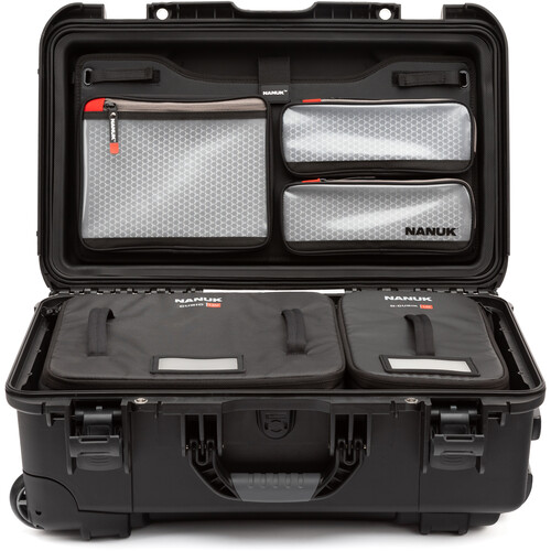 Nanuk 935 Hard Case Pro sa N-Cubik dodacima (Crni, 28.5L) 935S-270BK-0A0