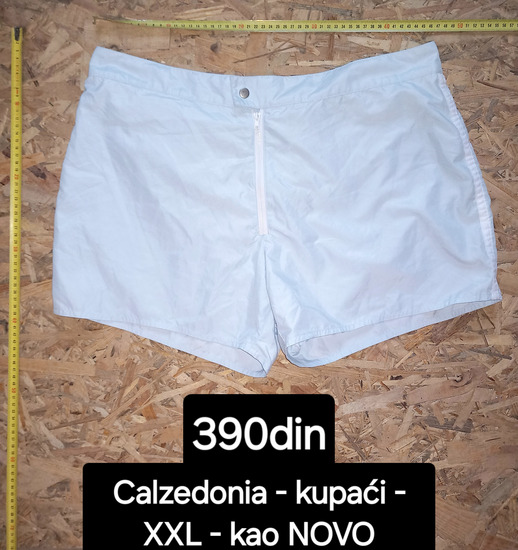 Calzedonia muški kupaći šorts beli XXL - kao NOVO