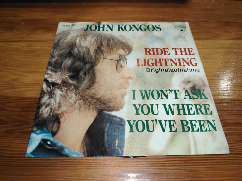 John Kongos - Ride The Lightning (1975)