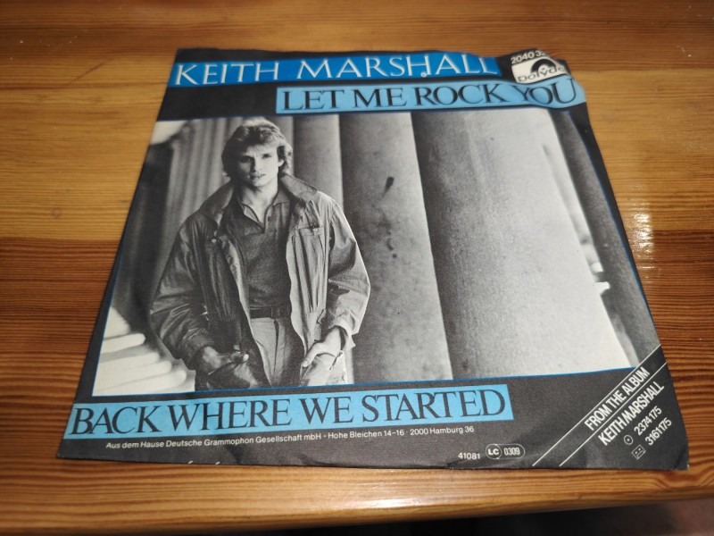 Keith Marshall - Let Me Rock You (1981)