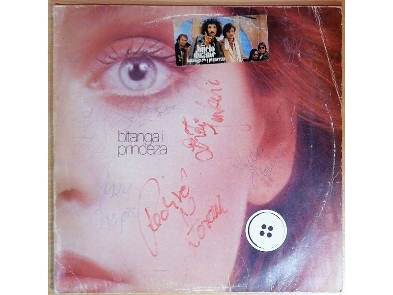 LP BIJELO DUGME - Bitanga (1979) AUTOGRAMI SVIH ČLANOVA