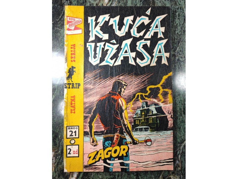 ZAGOR ZS 21 KUCA UZASA KARTONAC