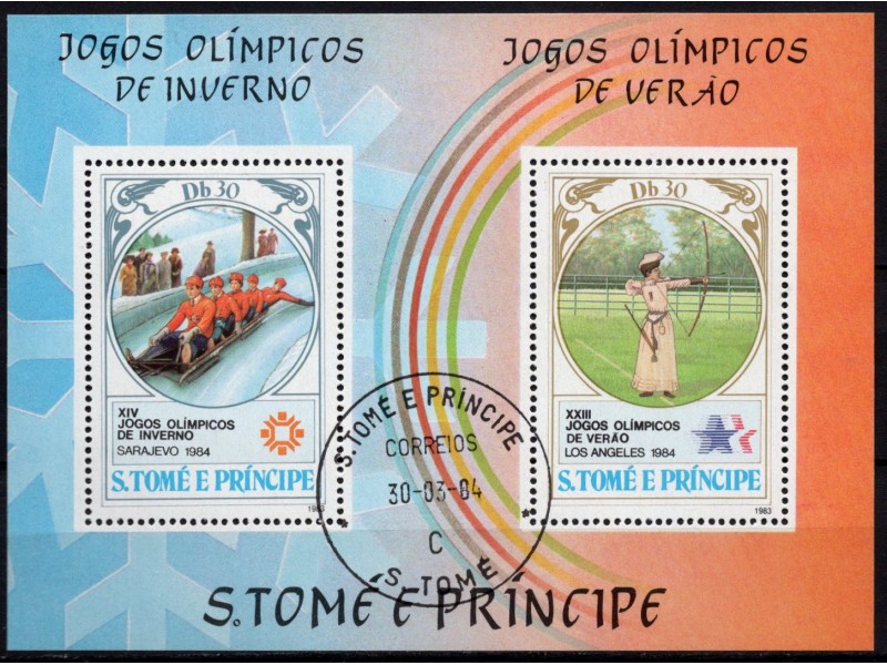 Sao Tome e Principe 1983. Blok.142A