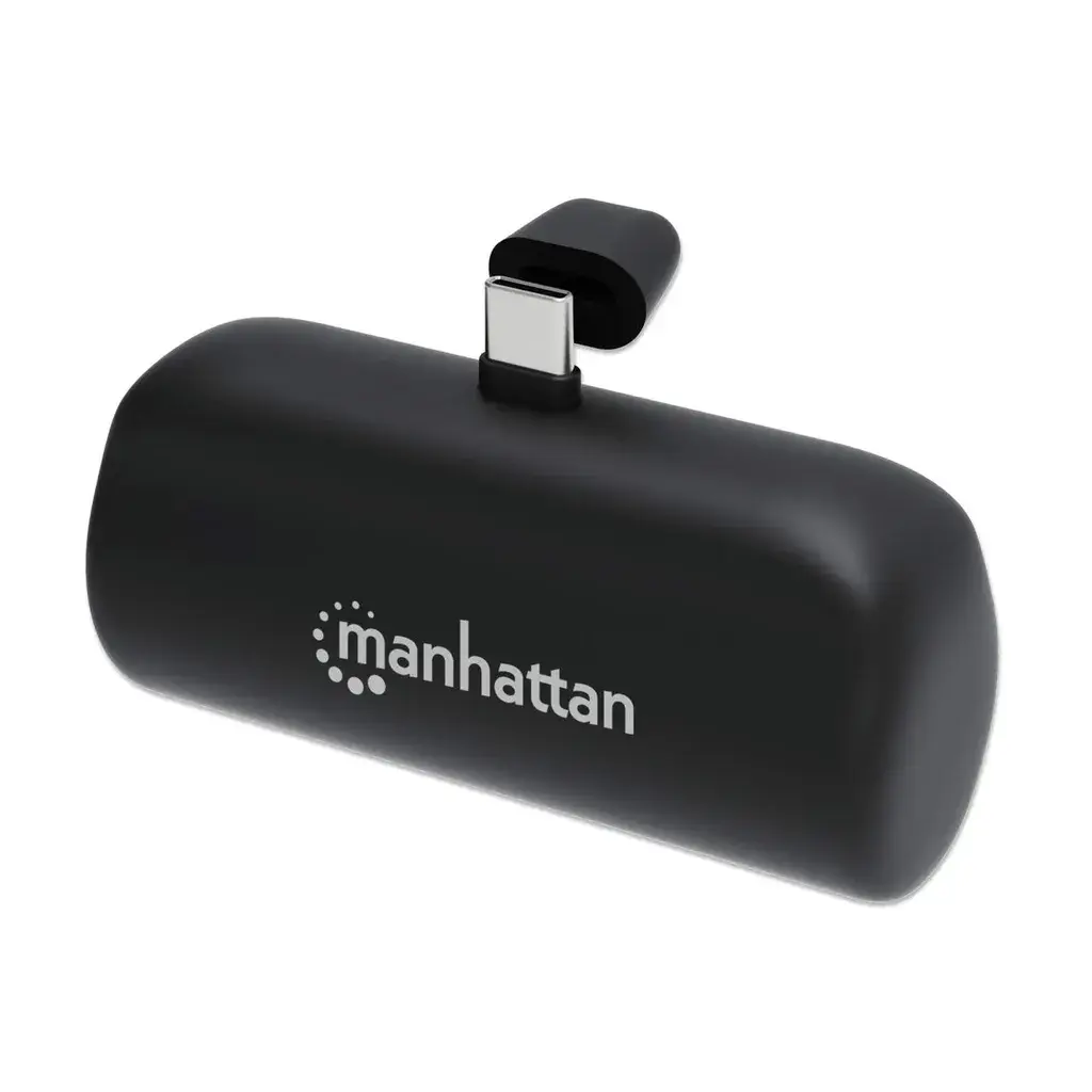 Manhattan Eksterna baterija 1026336, 5000mAh, 10W, USB-C, Crni