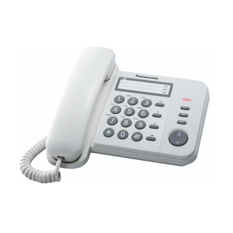 Telefon Panasonic KX-TS520 beli