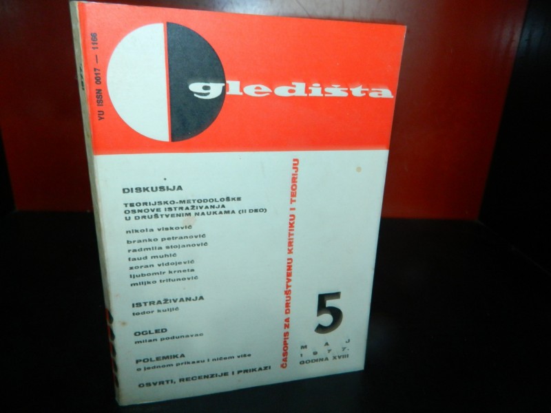 Gledišta 5*1977 Todor Kuljić, Milan Podunavac