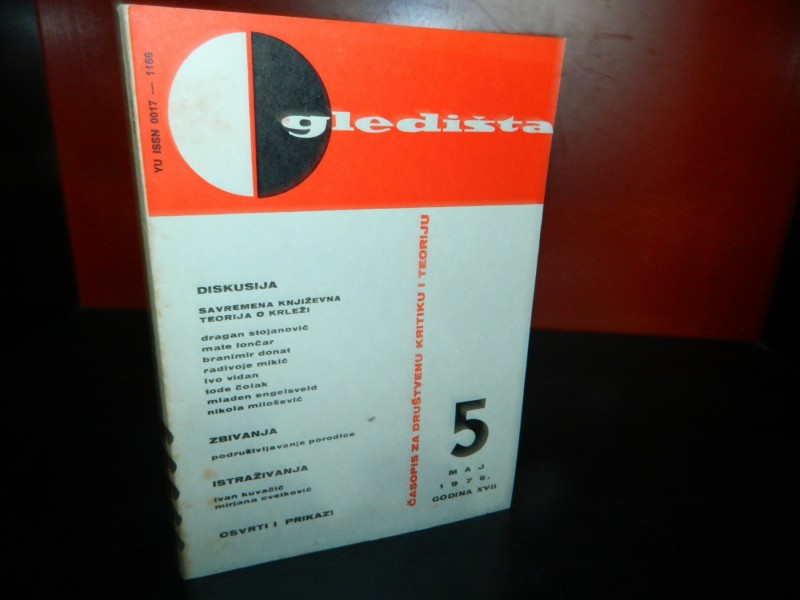 Časopis Gledišta 5*1976 temat: Miroslav Krleža