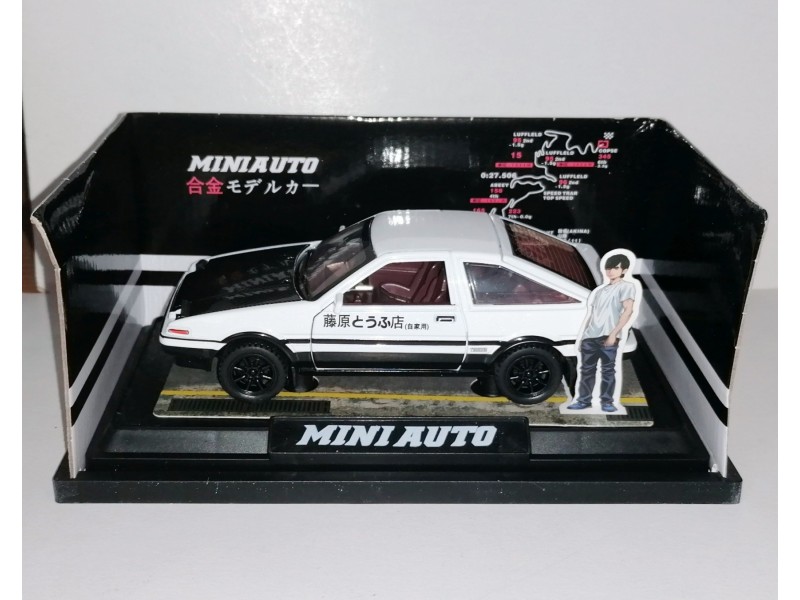 1:30 Initial D Toyota AE86 Sprinter Trueno Premium