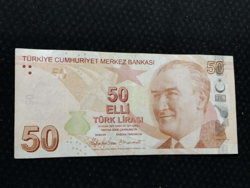 50 lira 2009 turska