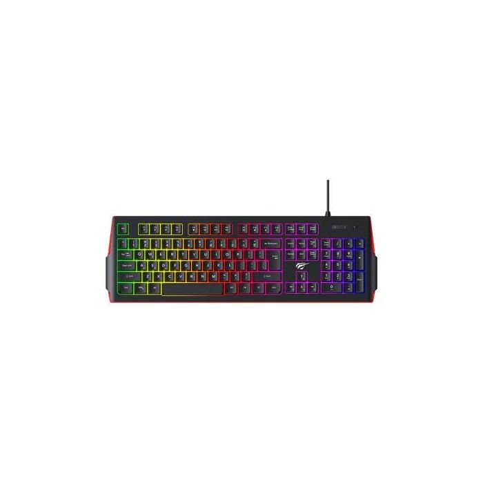Havit tastatura KB866L crno-crvena