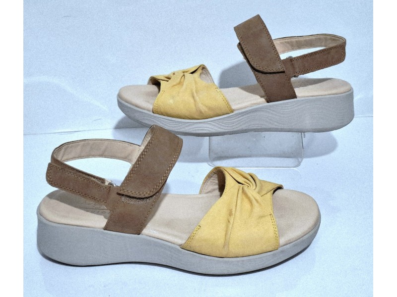 ,,LEGERO,, preslatke KOZNE sandale br.40