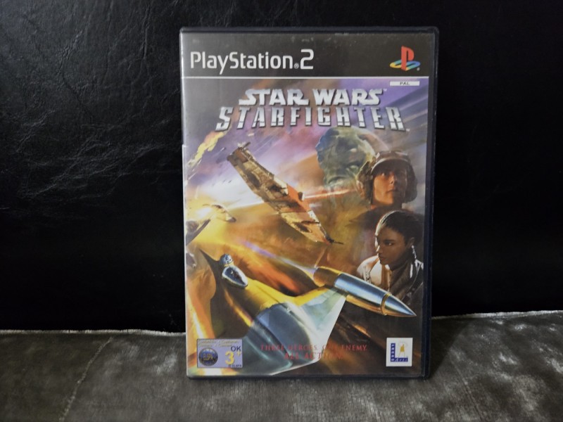 Star Wars Starfighter Sony PS2 UK