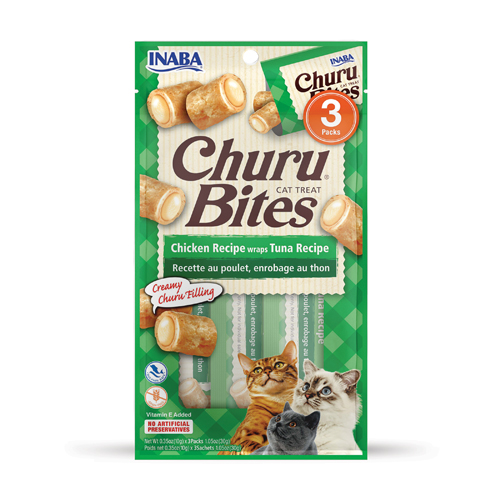 INABA Chicken Recipe wraps Tuna Recipe Bites EU721