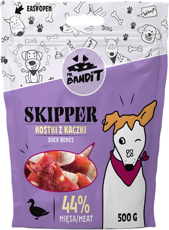 Mr. Bandit Dog Skipper duck bones 500gr