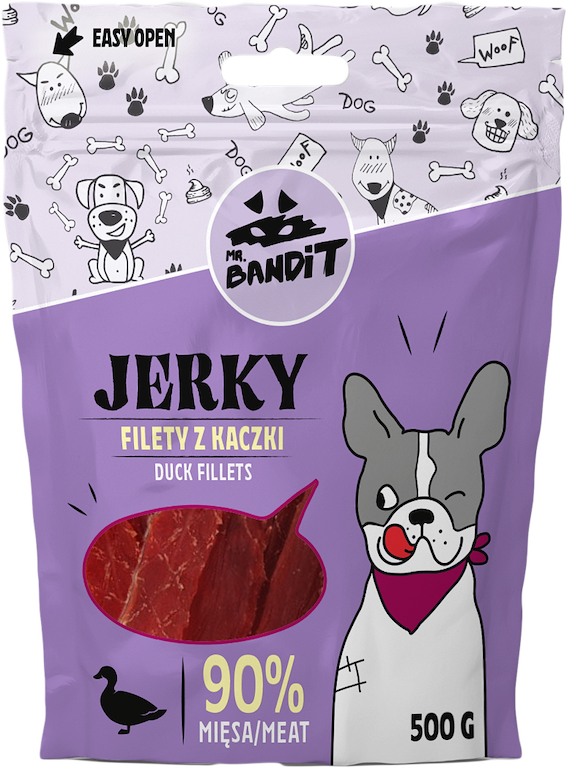 Mr.Bandit Dog Jerky Fillet Pacetina 80g