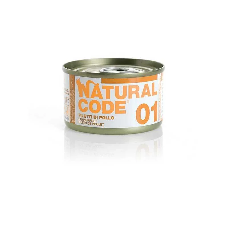 Natural Code Cat Chicken fillets 85gr