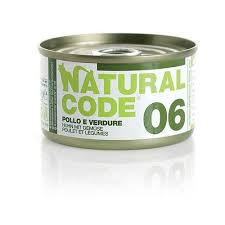 Natural Code Cat Chicken Vegetables 85gr