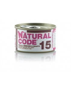 Natural Code Cat Chicken Vegetables Liver 85gr