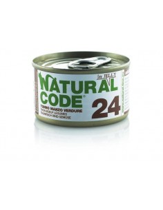 Natural Code Cat Tuna Beef vegetables 85gr