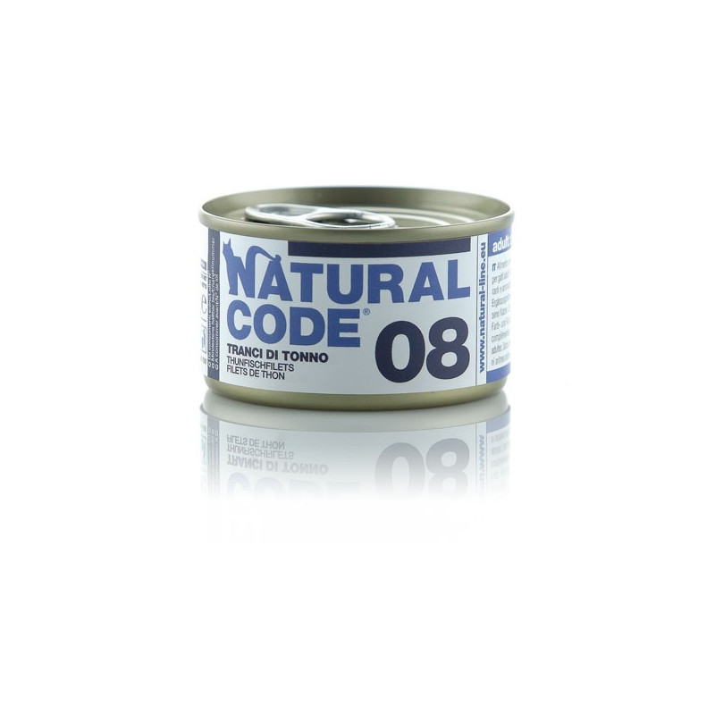 Natural Code Cat Tuna slices 85gr
