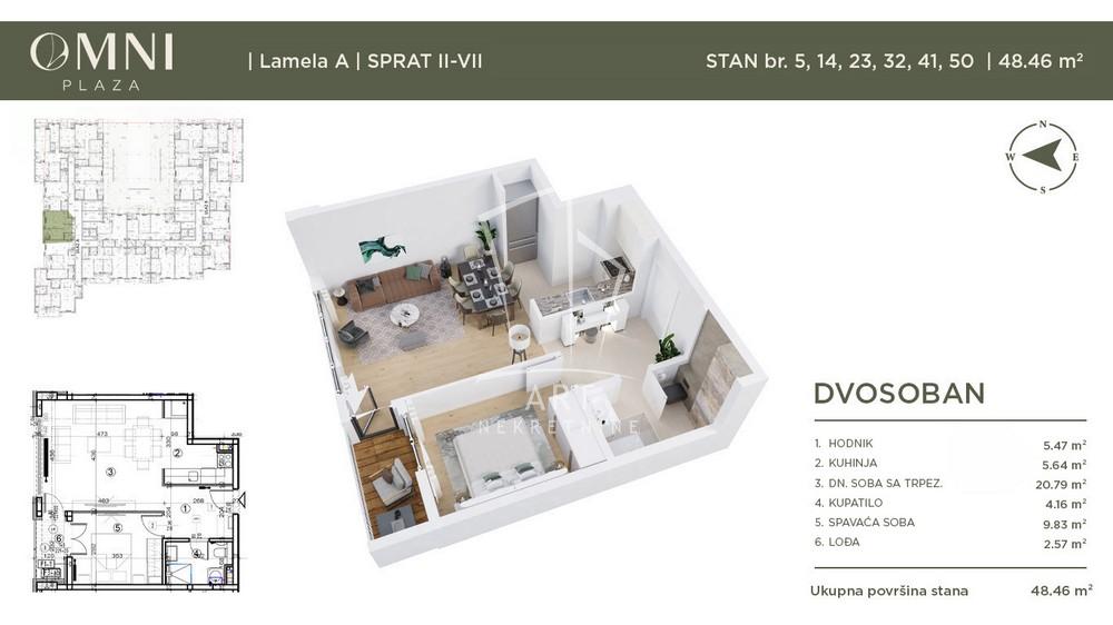 OMNI PLAZA vaš novi dom ID#14464
170.579 €