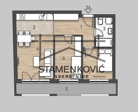 Novo - Salajka - Trosoban ID#7145
190.220 €
