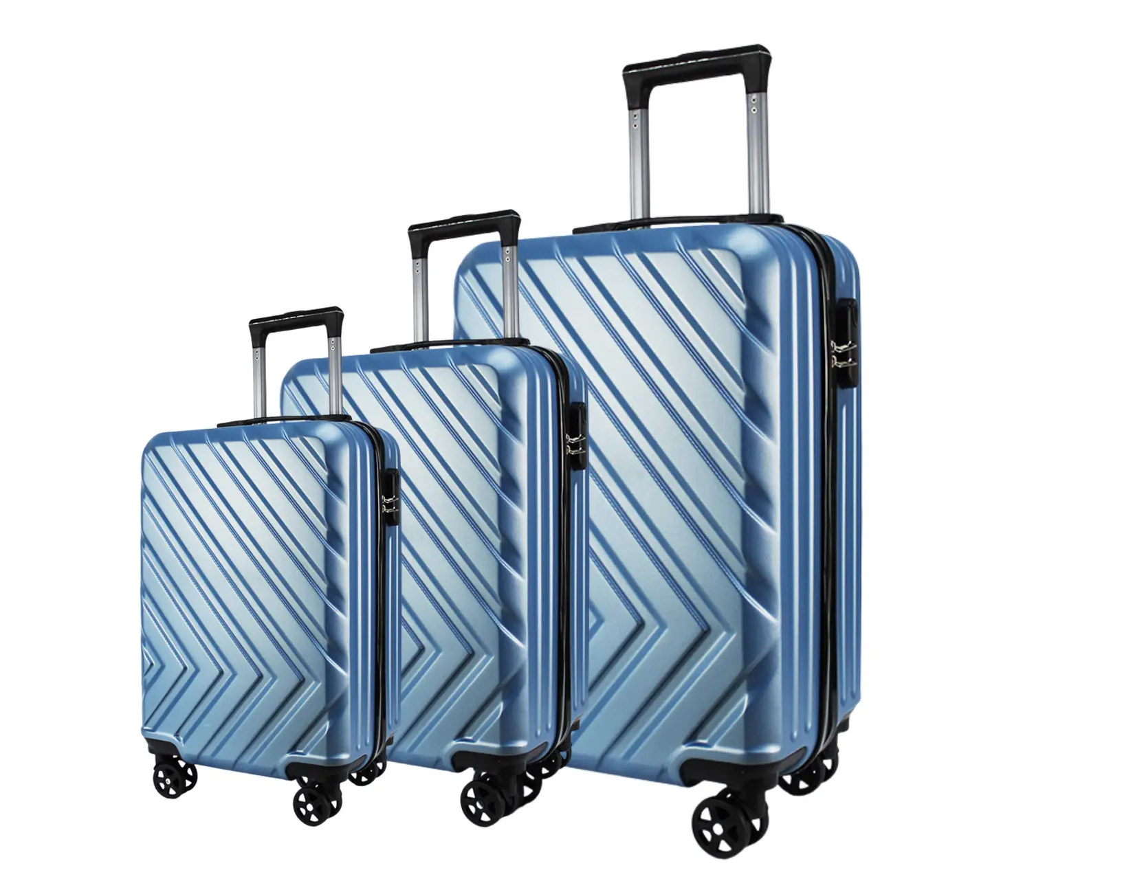 Orbita Set kofera Travel Mate, 3 komada, Plavi
