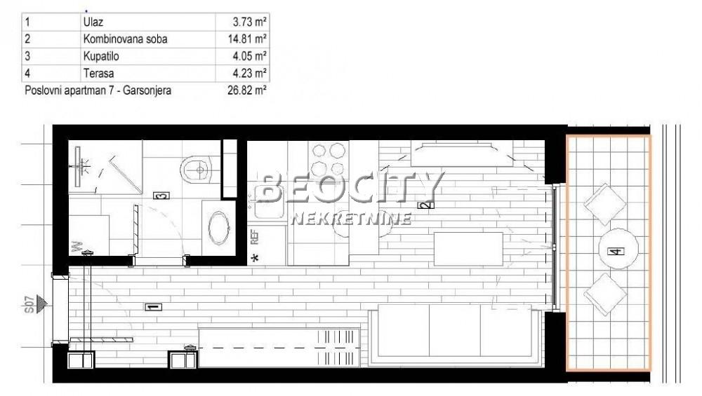 Surčin, Radiofar, Autoput za Zagreb, 0.5, 27m2