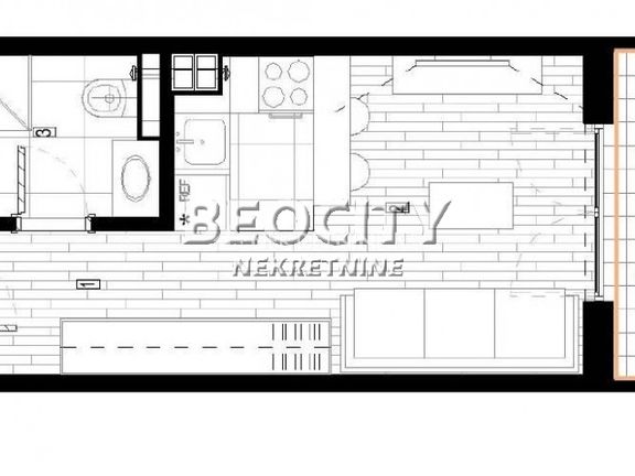 Surčin, Radiofar, Autoput za Zagreb, 0.5, 28m2, 51800EUR