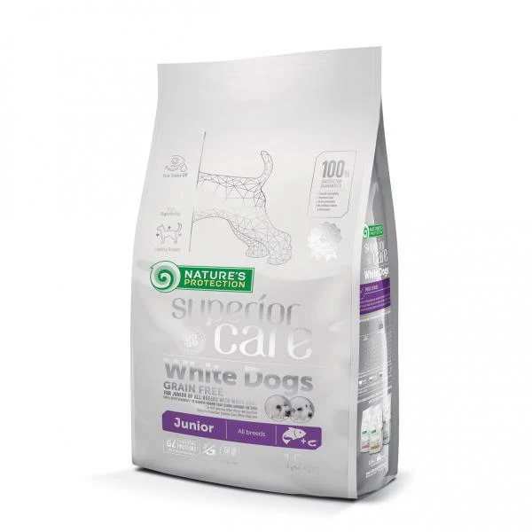 White Dog Grain Free hrana za pse – losos za štence 1.5kg
