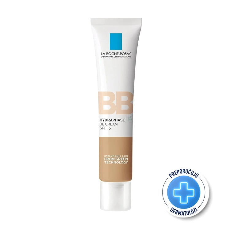 La Roche Posay Hydraphase HA BB krema SPF15 - medium nijansa 40ml