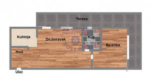 Prodajem Stan-Apartman, Bulevar Patrijarha Pavla 58m2, Novi Sad