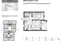 Prodajem Stan-Apartman, Adice, Novi Sad, €98.300
