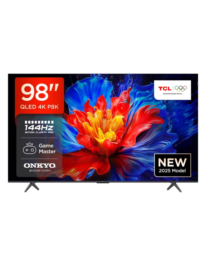 TCL 98P8K QLED 98" 4K UHD 144Hz Google TV crna