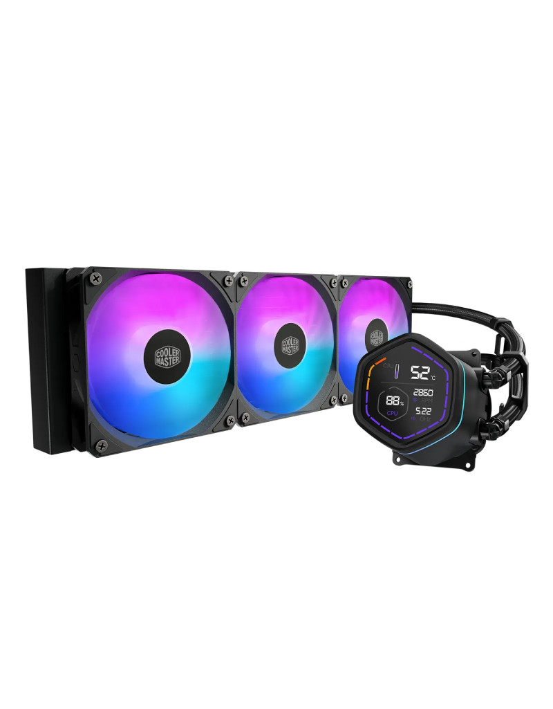 COOLER MASTER MasterLiquid Core Nex Digital 360 ARGB crno vodeno hladjenje (MLX-D36M-A18PA-RD)