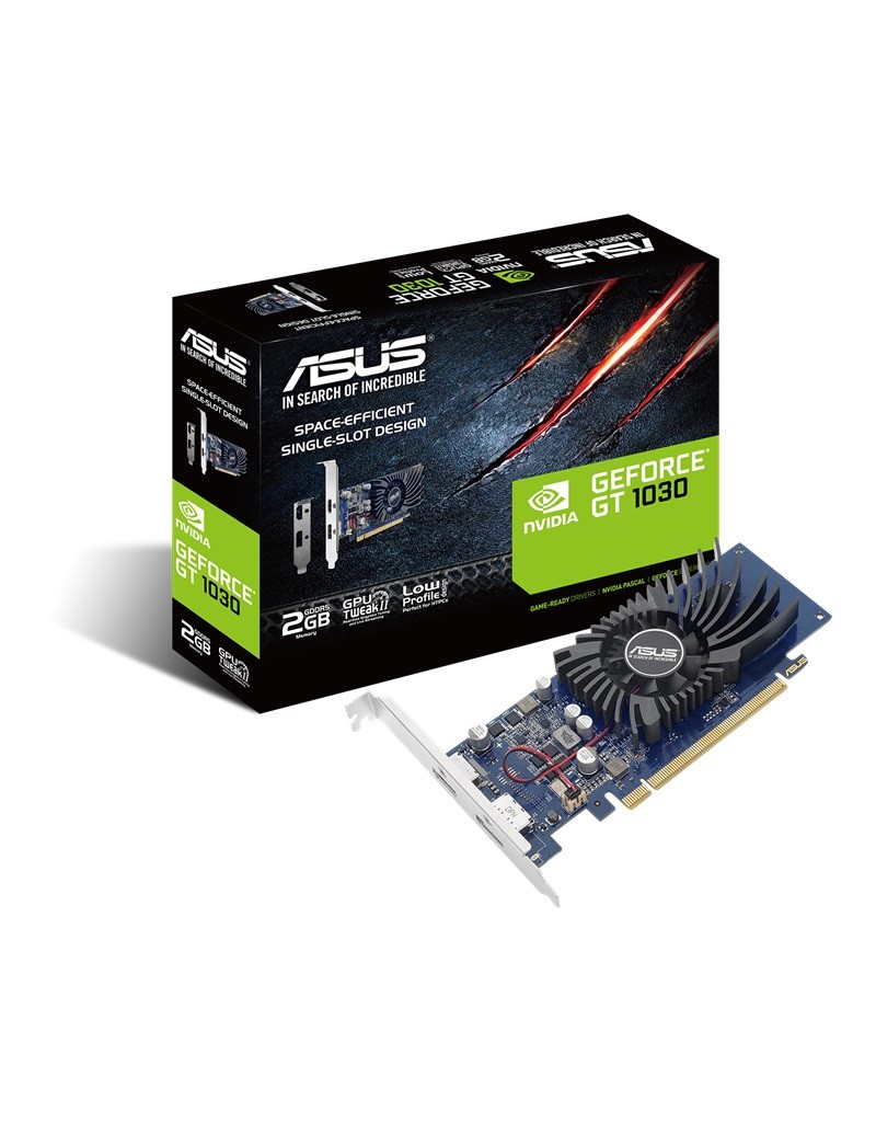 ASUS nVidia GeForce GT 1030 2GB 64bit GT1030-2G-BRK graficka karta