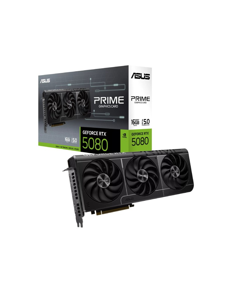 ASUS nVidia GeForce RTX 5080 256bit 16GB PRIME-RTX5080-16G graficka karta