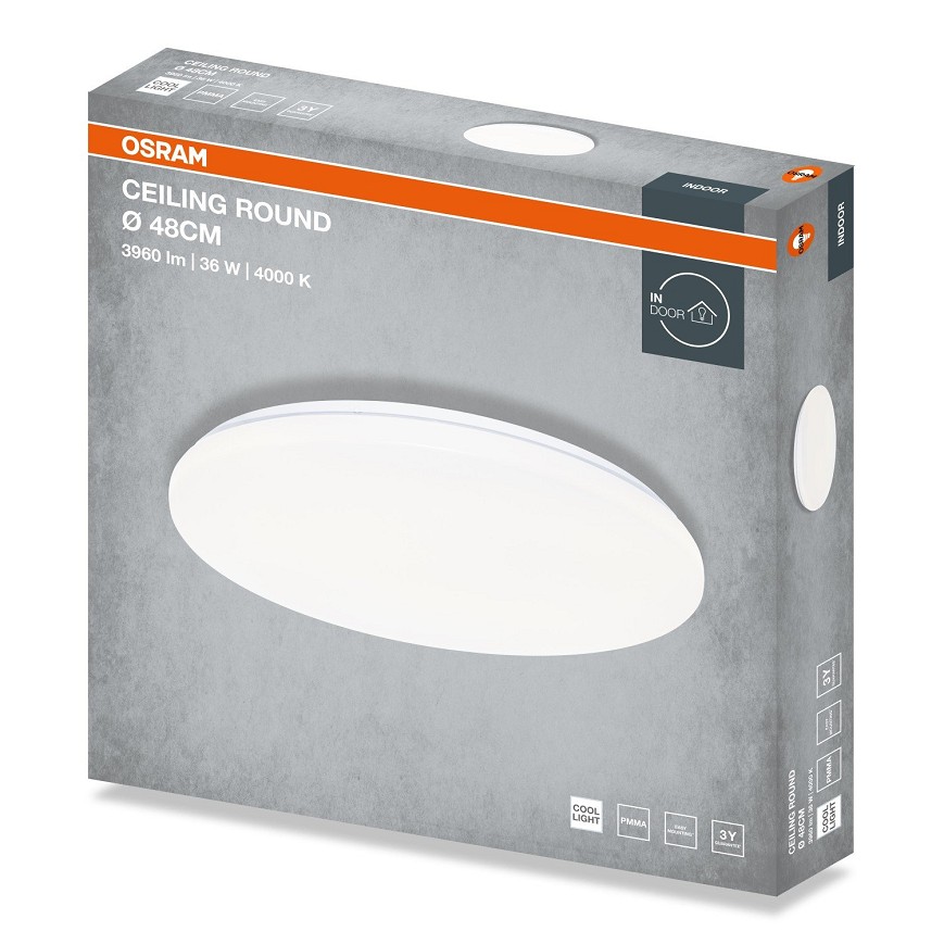 LED PLAFONJERA 36W NW 4000K OSRAM