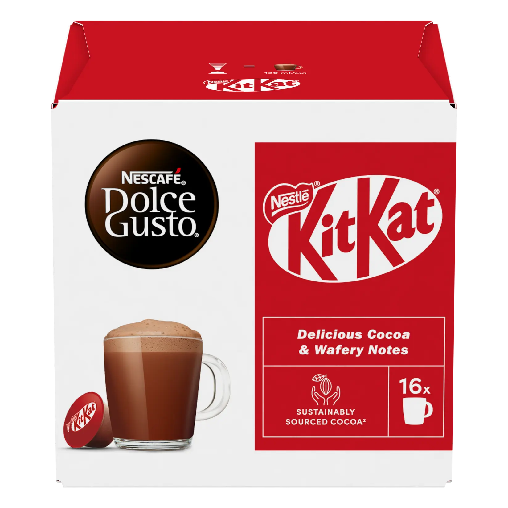 Nescafe Dolce Gusto Kapsule za napitak KitKat, 16 kapsula, 256g