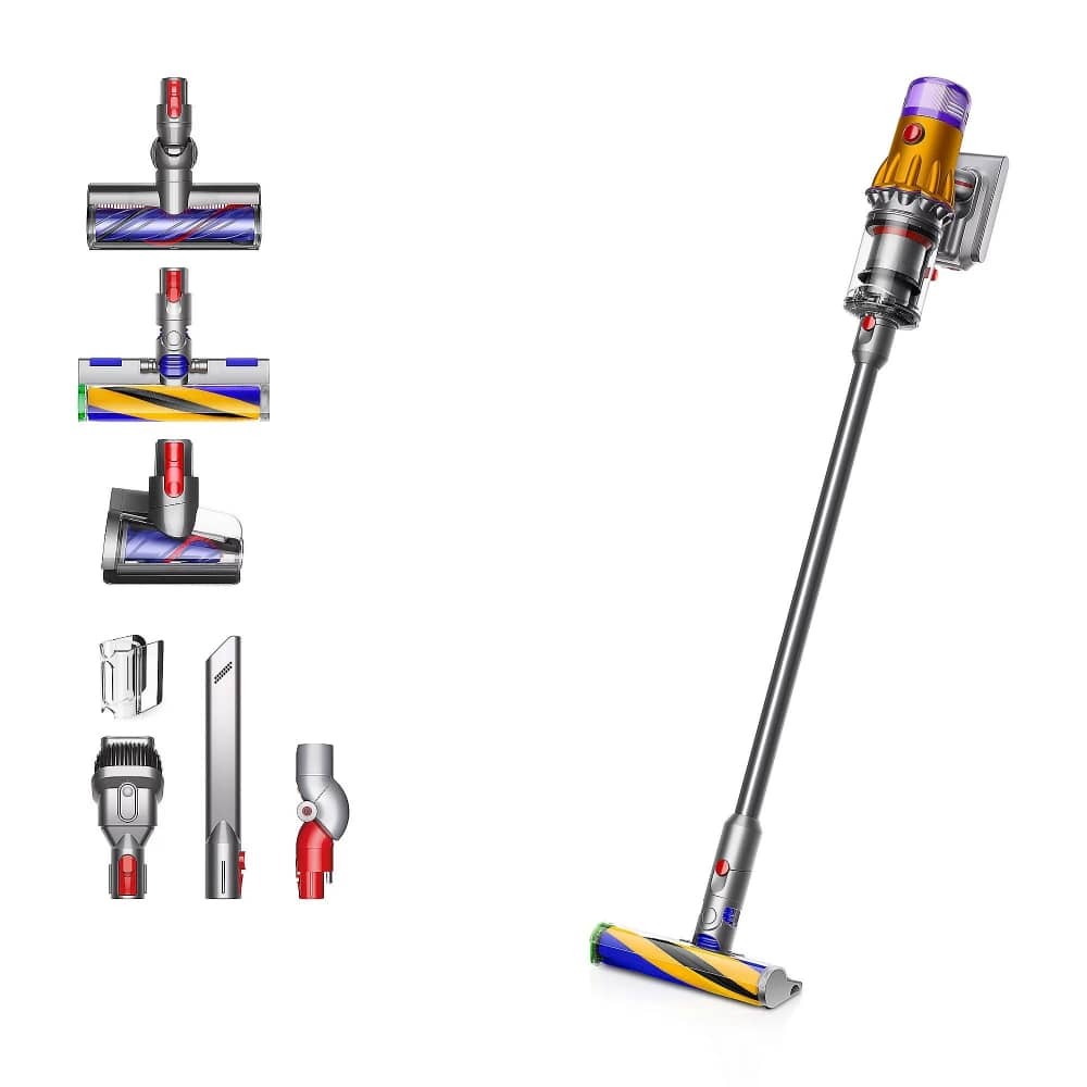 Dyson štapni usisivač V12 Detect Slim Absolute, 545 W, 0.35 L, 60 minuta rada, srebrniID: EK000655050