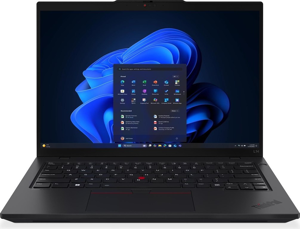 Laptop LENOVO ThinkPad L14 G6 21S6001FCX, 14" WUXGA, Intel Core Ultra 5 225U, 16GB RAM, 512GB SSD, Windows 11 ProID: EK000795736