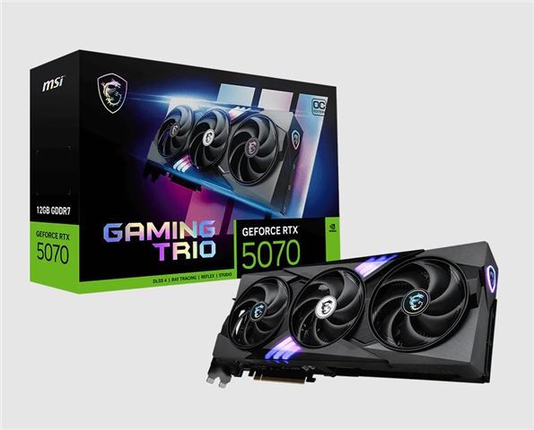 Grafička kartica MSI GeForce RTX 5070 12G GAMING TRIO OCID: EK000837808