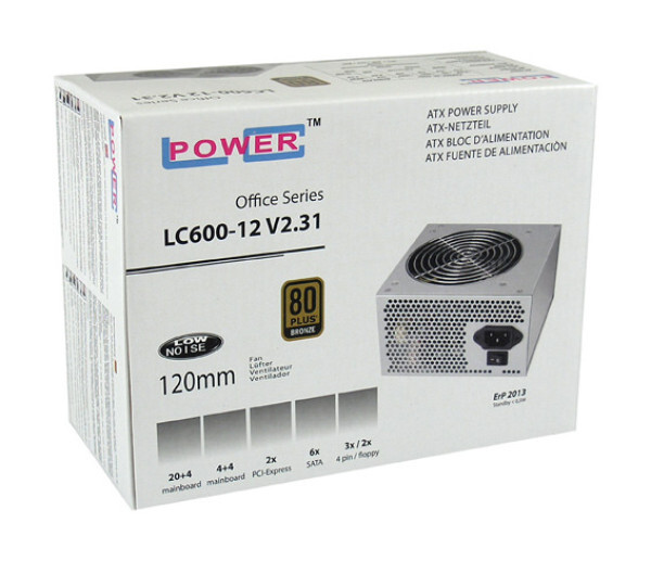 Napajanje LC Power LC600-12 80Plus Bronze, APFC v2.31 12cm FanID: EK000838131
